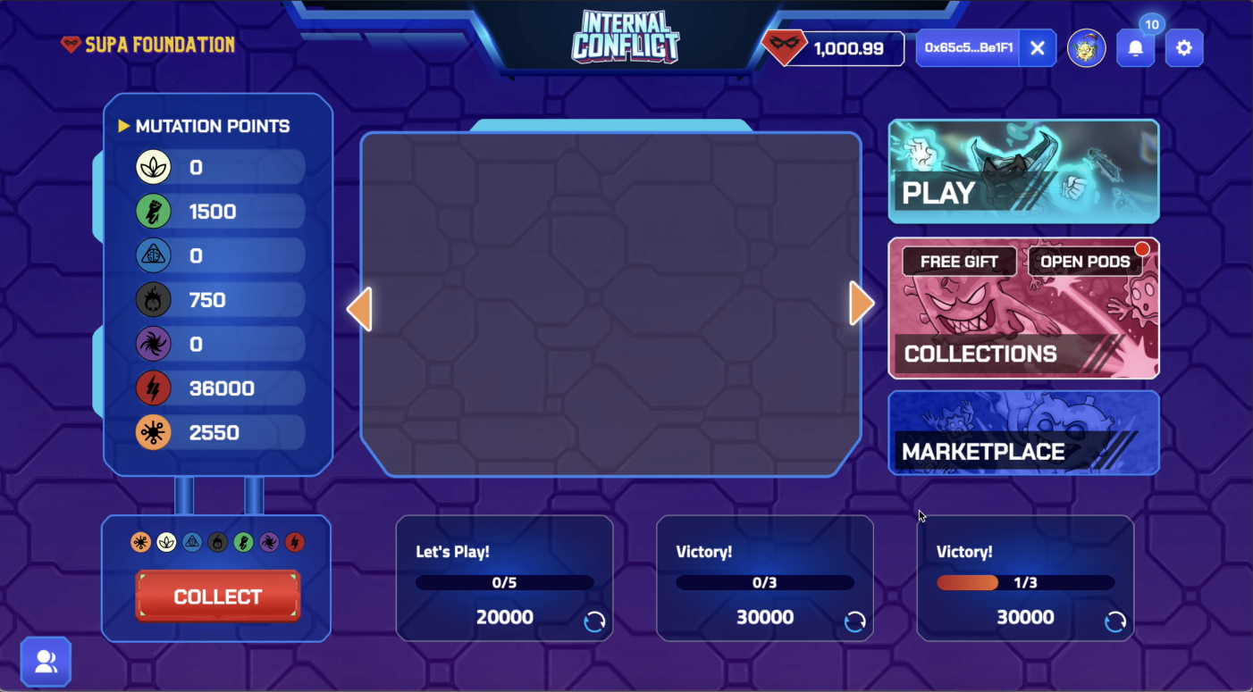 SUPA Foundation - Internal Conflict | Buidls | DoraHacks