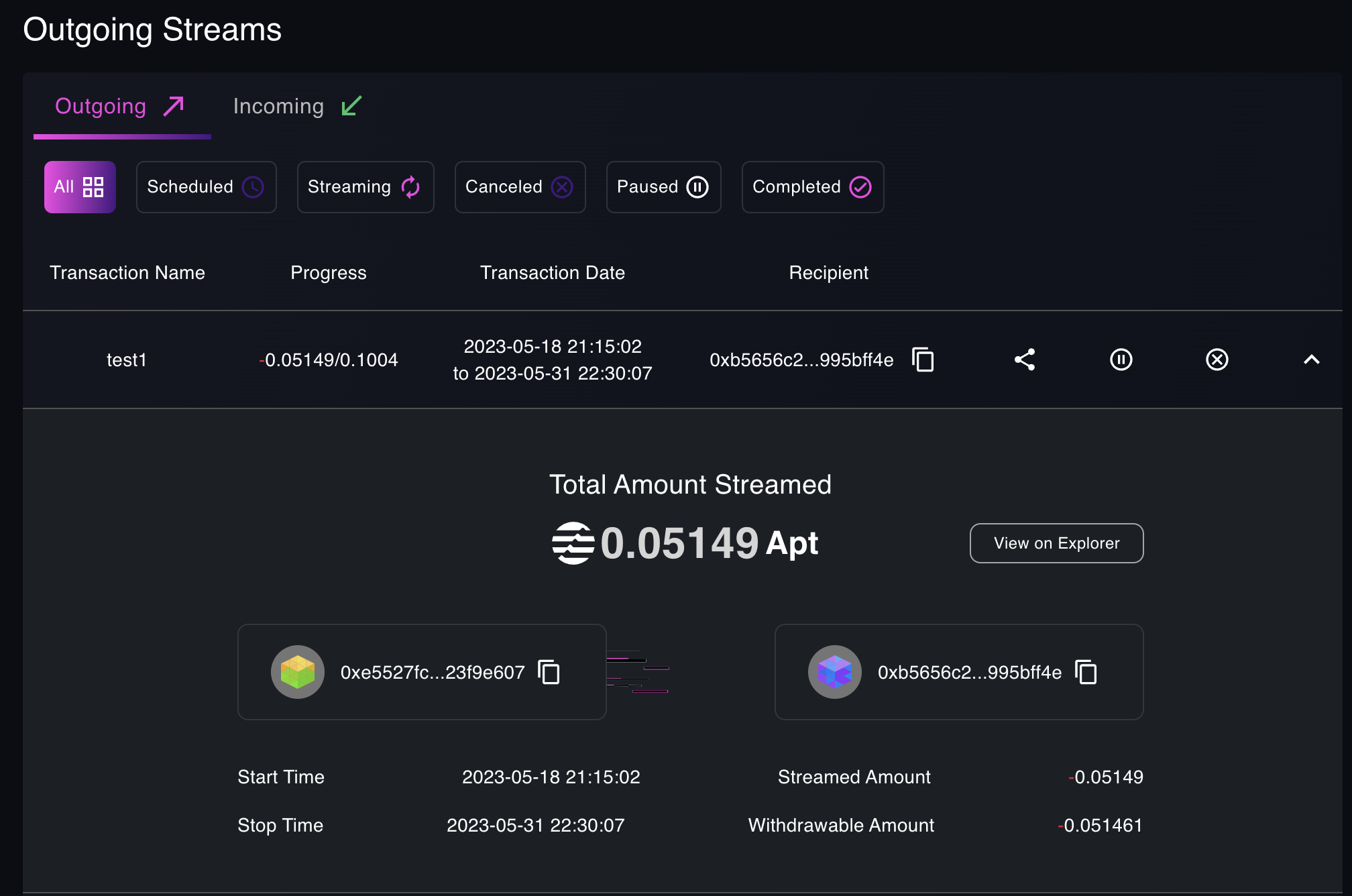 MoveFlow | Buidls | DoraHacks