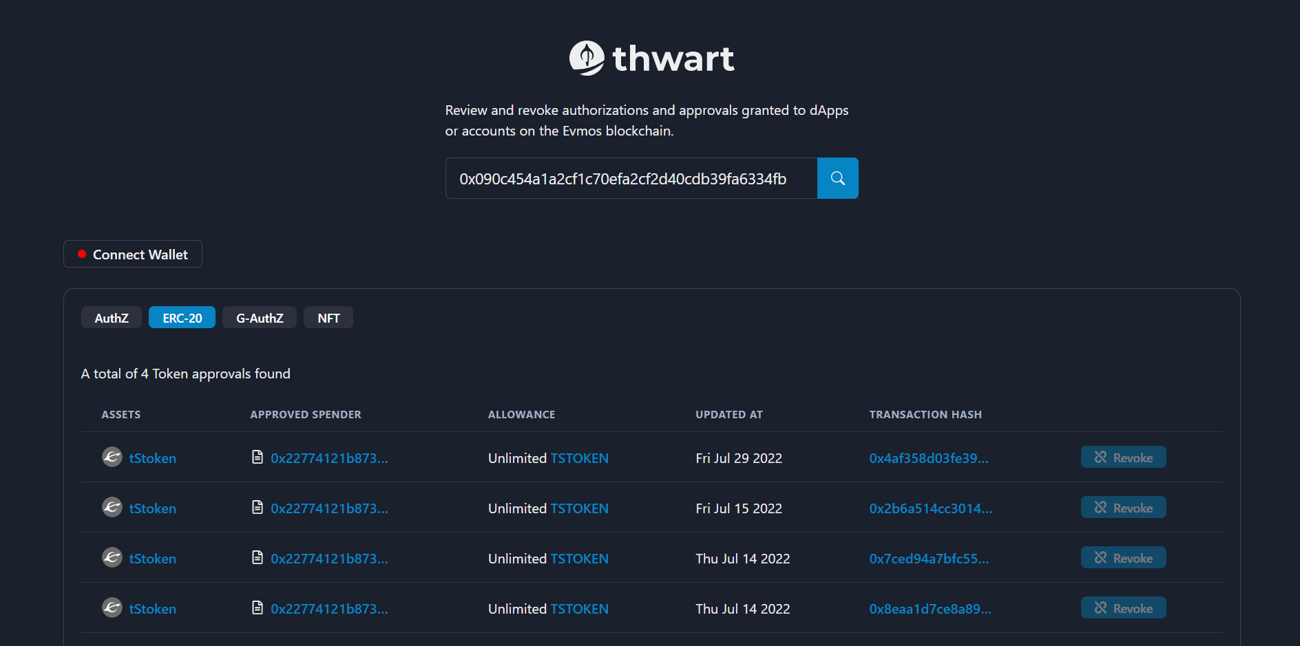 Thwart Protocol | Buidls | DoraHacks