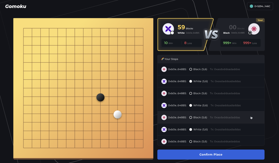 Gomoku Protocol | Buidls | DoraHacks
