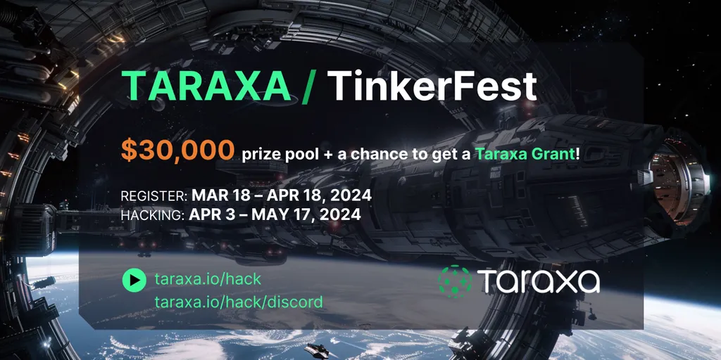 Taraxa TinkerFest | Hackathon | DoraHacks