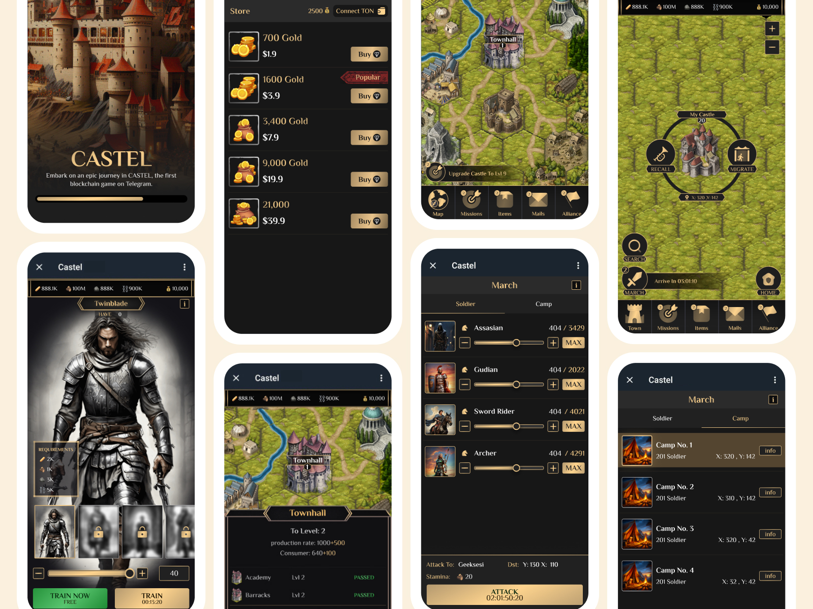 Castel Game | Buidls | DoraHacks