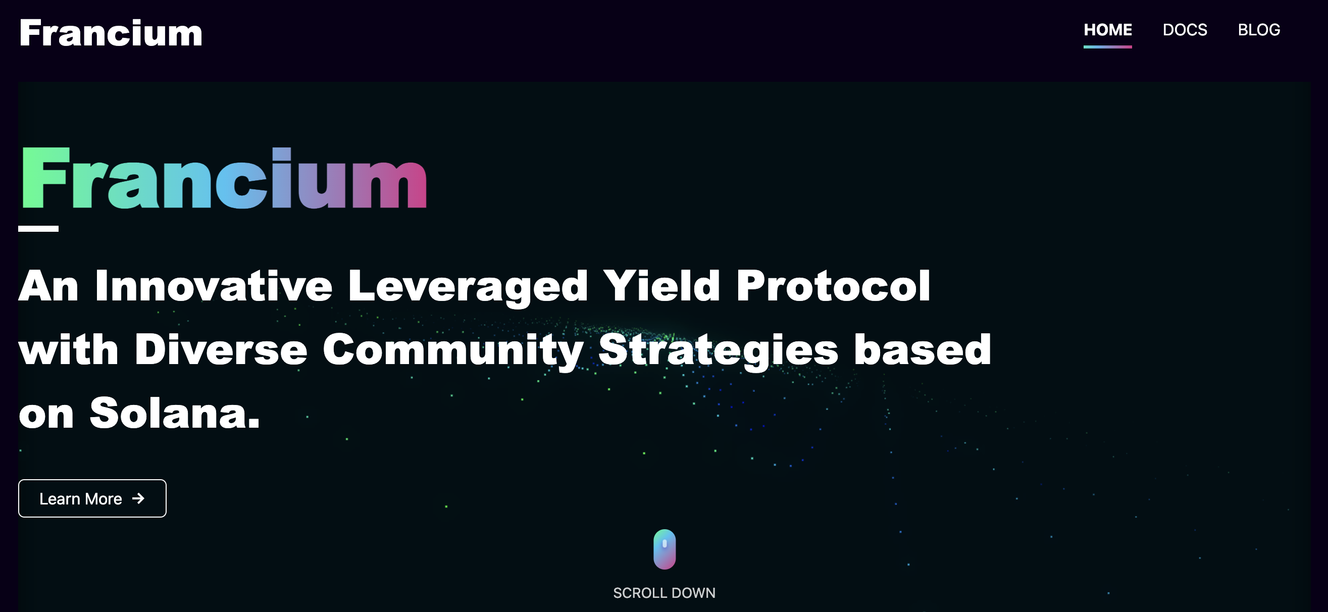 Francium Protocol | Buidls | DoraHacks