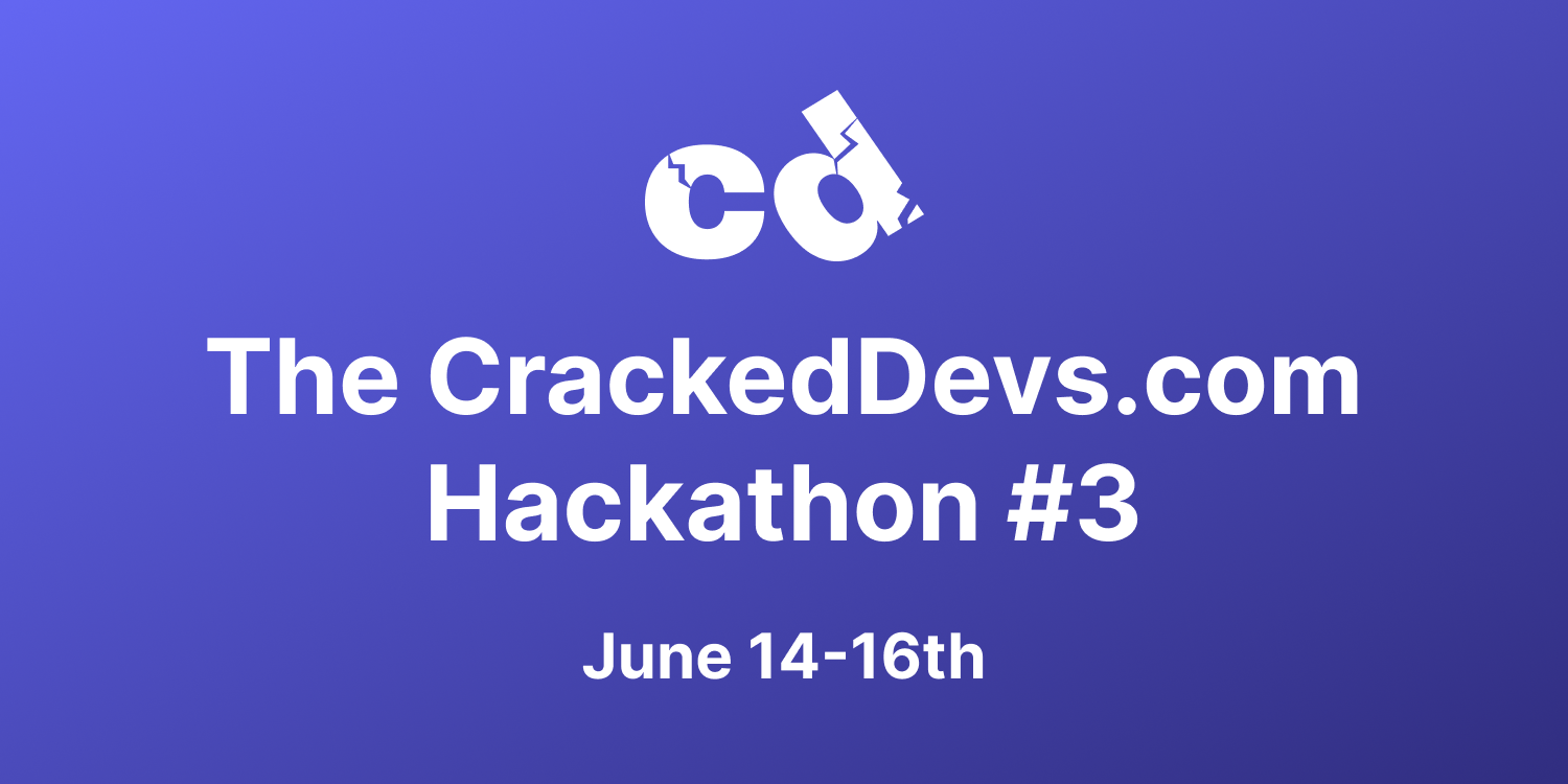 Crackeddevs Hackathon 3 Hackathon Dorahacks