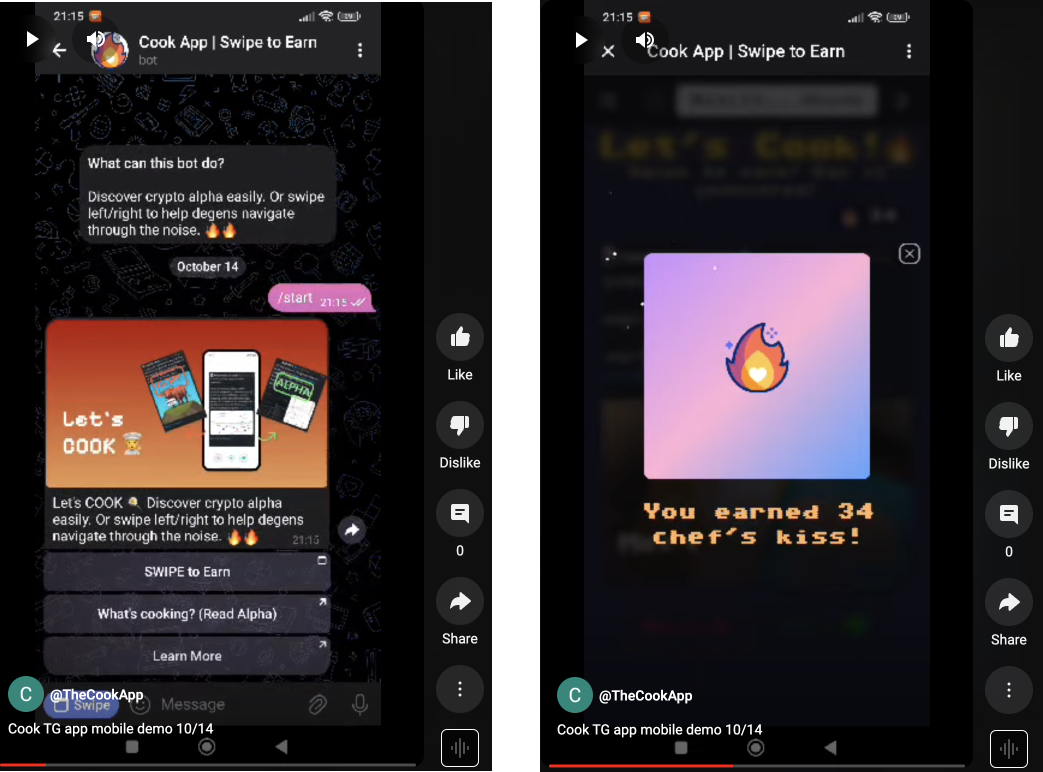 Cook App | Buidls | DoraHacks