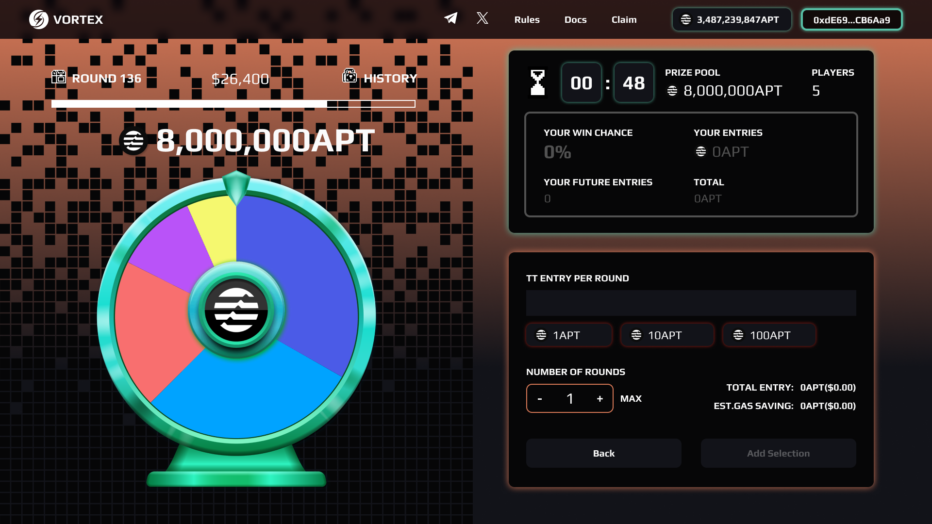 Vortex | Buidls | DoraHacks