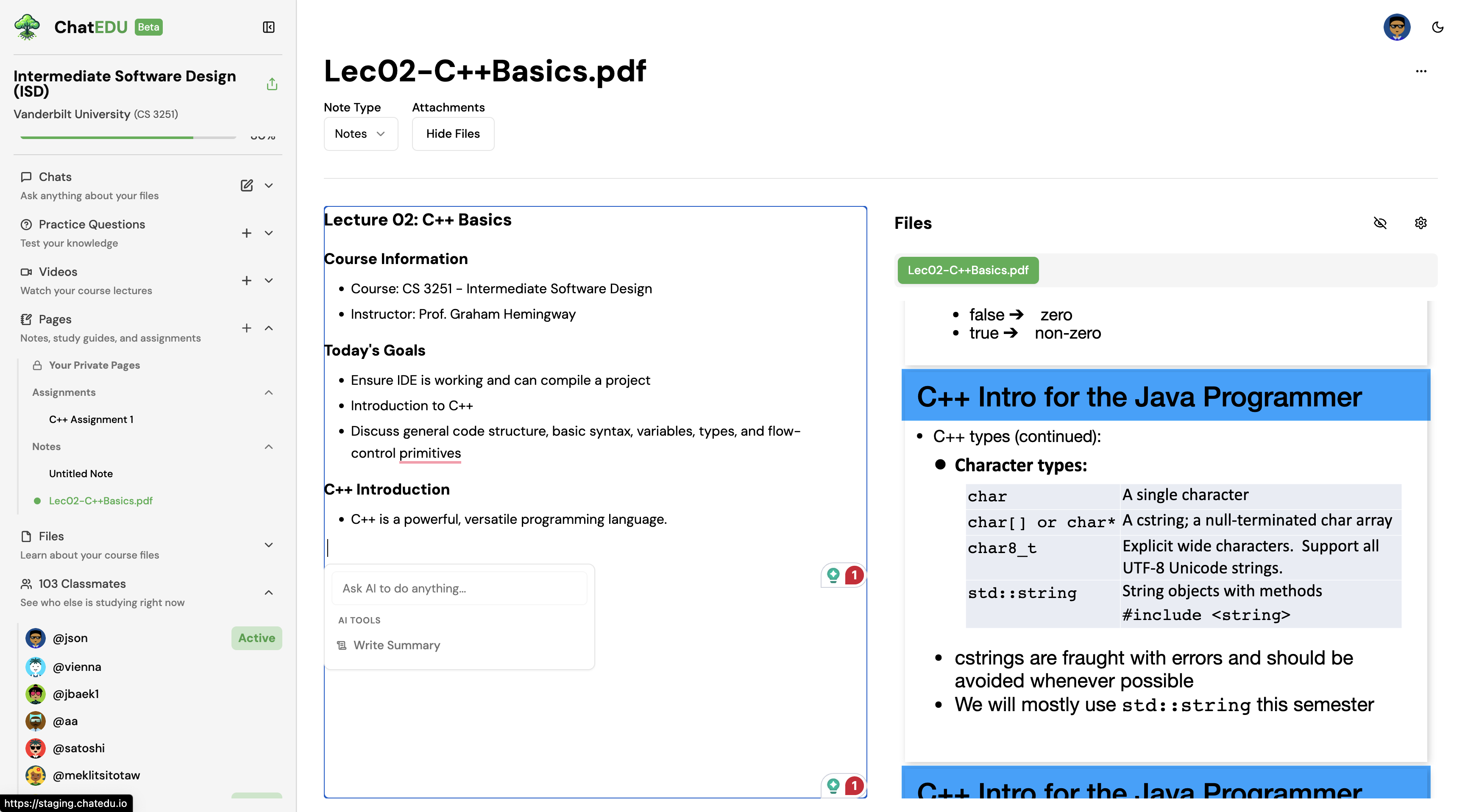 ChatEDU | Buidls | DoraHacks