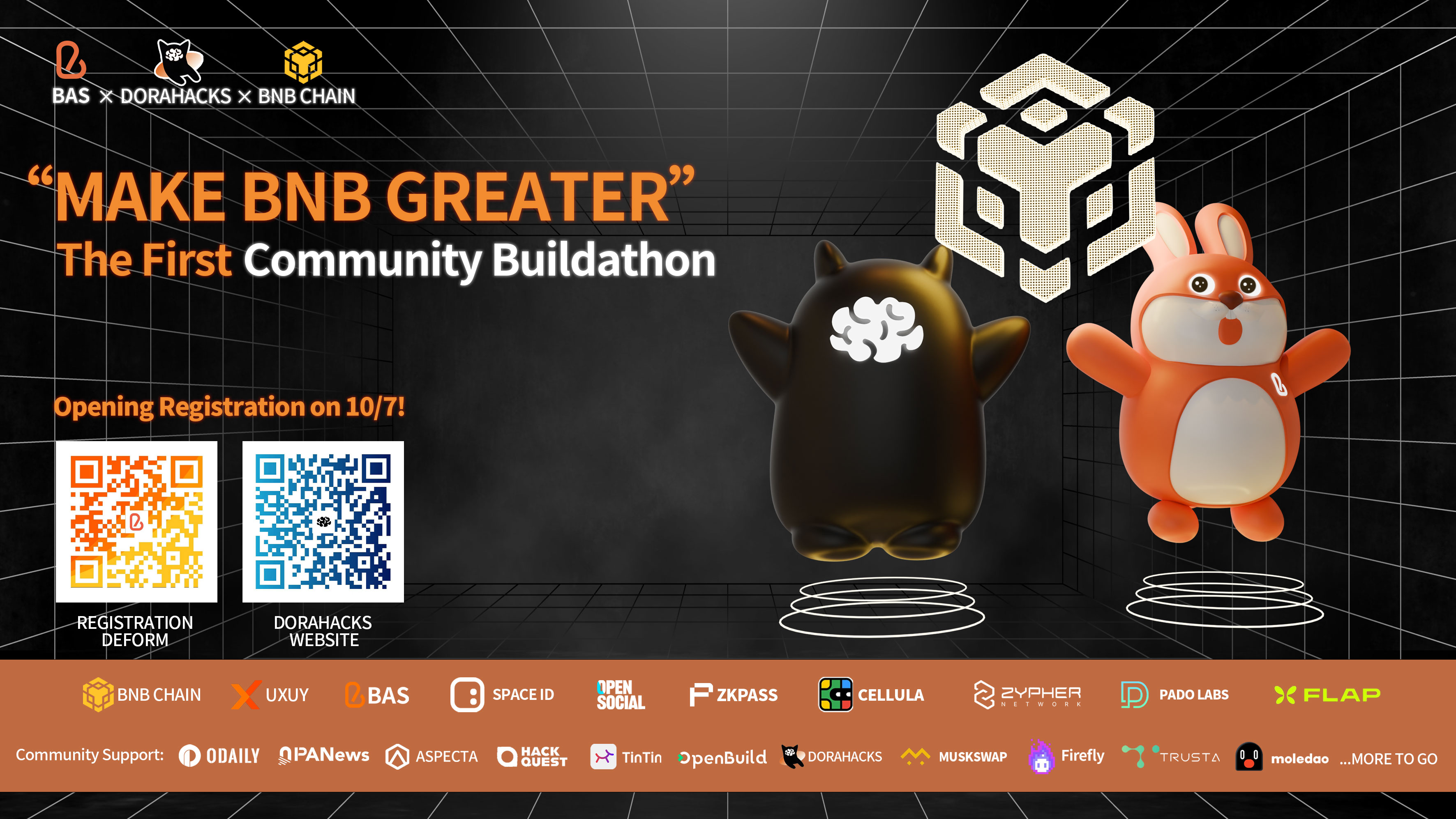 BAS Community Buildathon - Make BNB Greater | Grants | DoraHacks