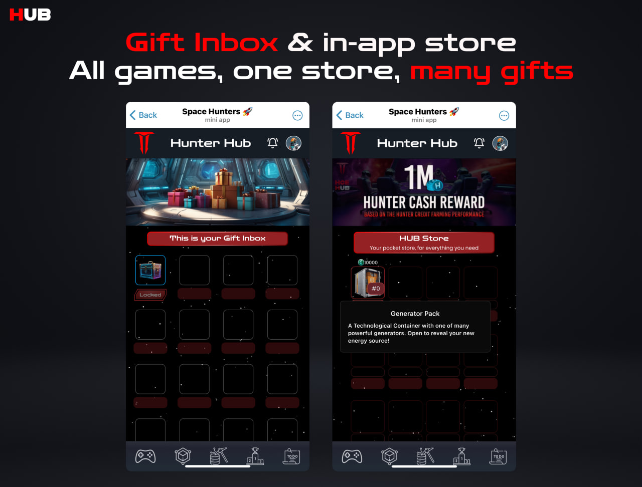 Gaming HUB App | Buidls | DoraHacks