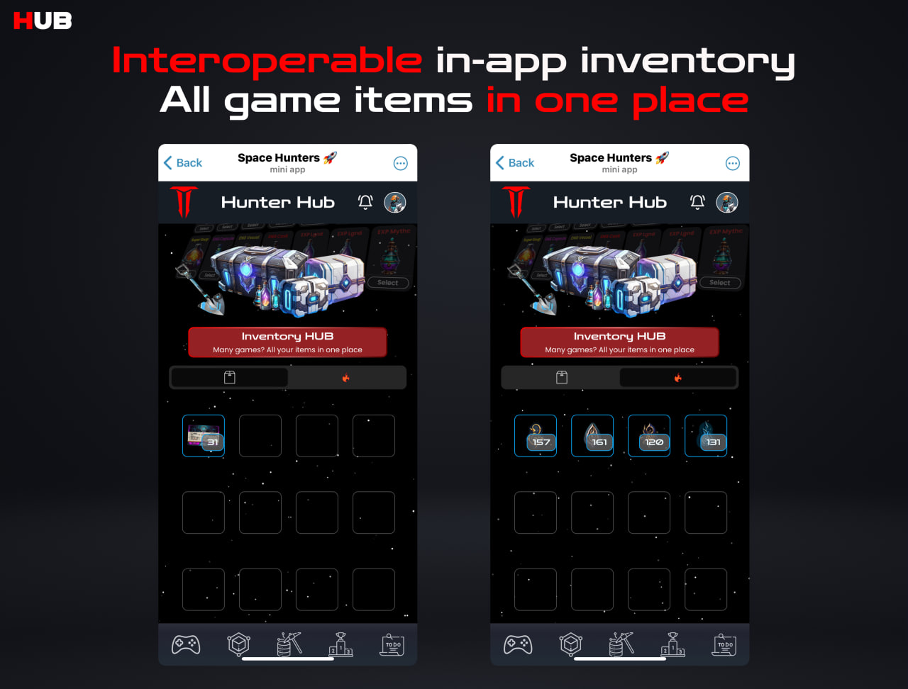 Gaming HUB App | Buidls | DoraHacks