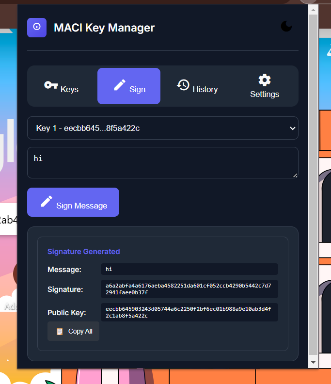 A-MACI Key Manager | Buidls | DoraHacks