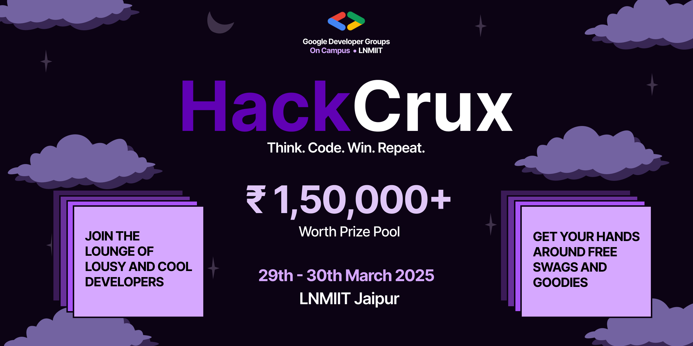 HackCrux | Hackathon | DoraHacks