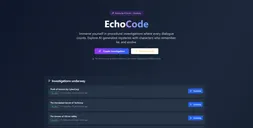Echo Code Detective | Buidls | DoraHacks