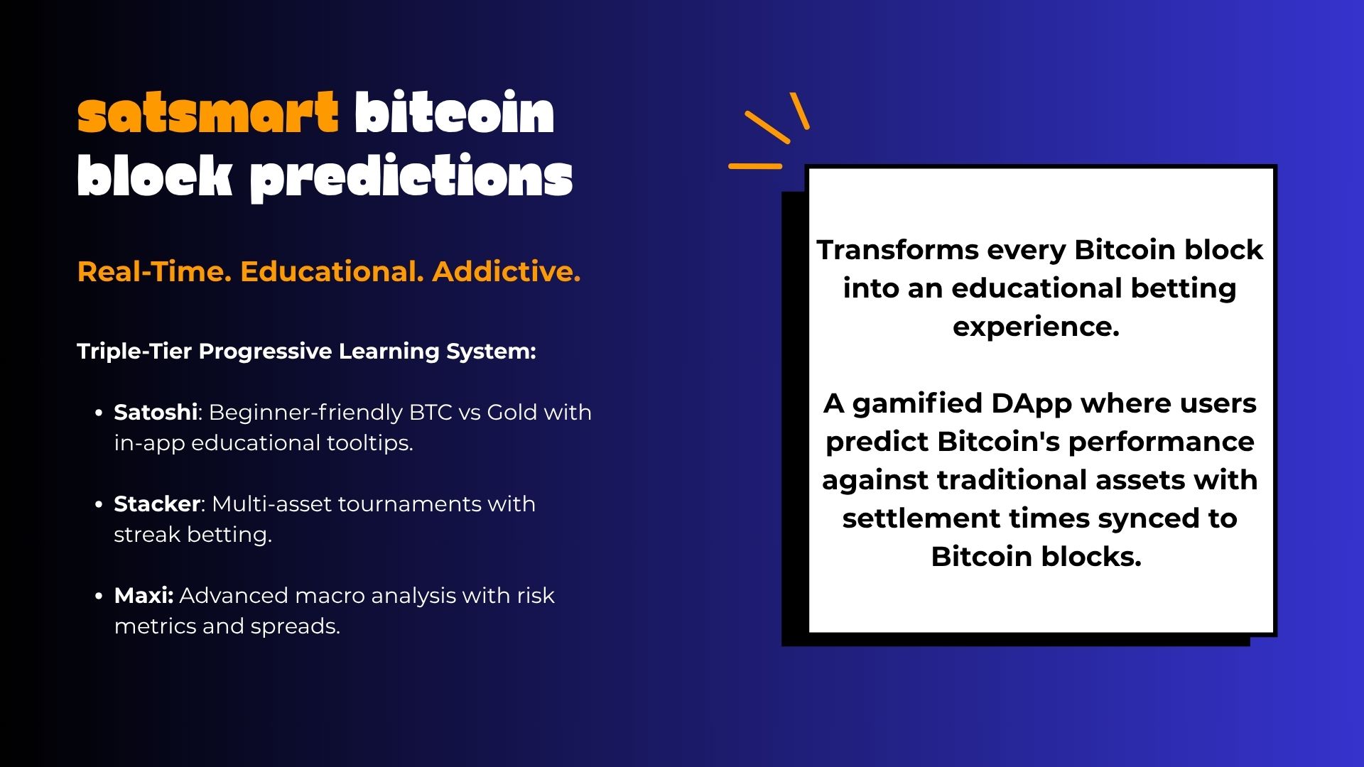 satsmart | Buidls | DoraHacks