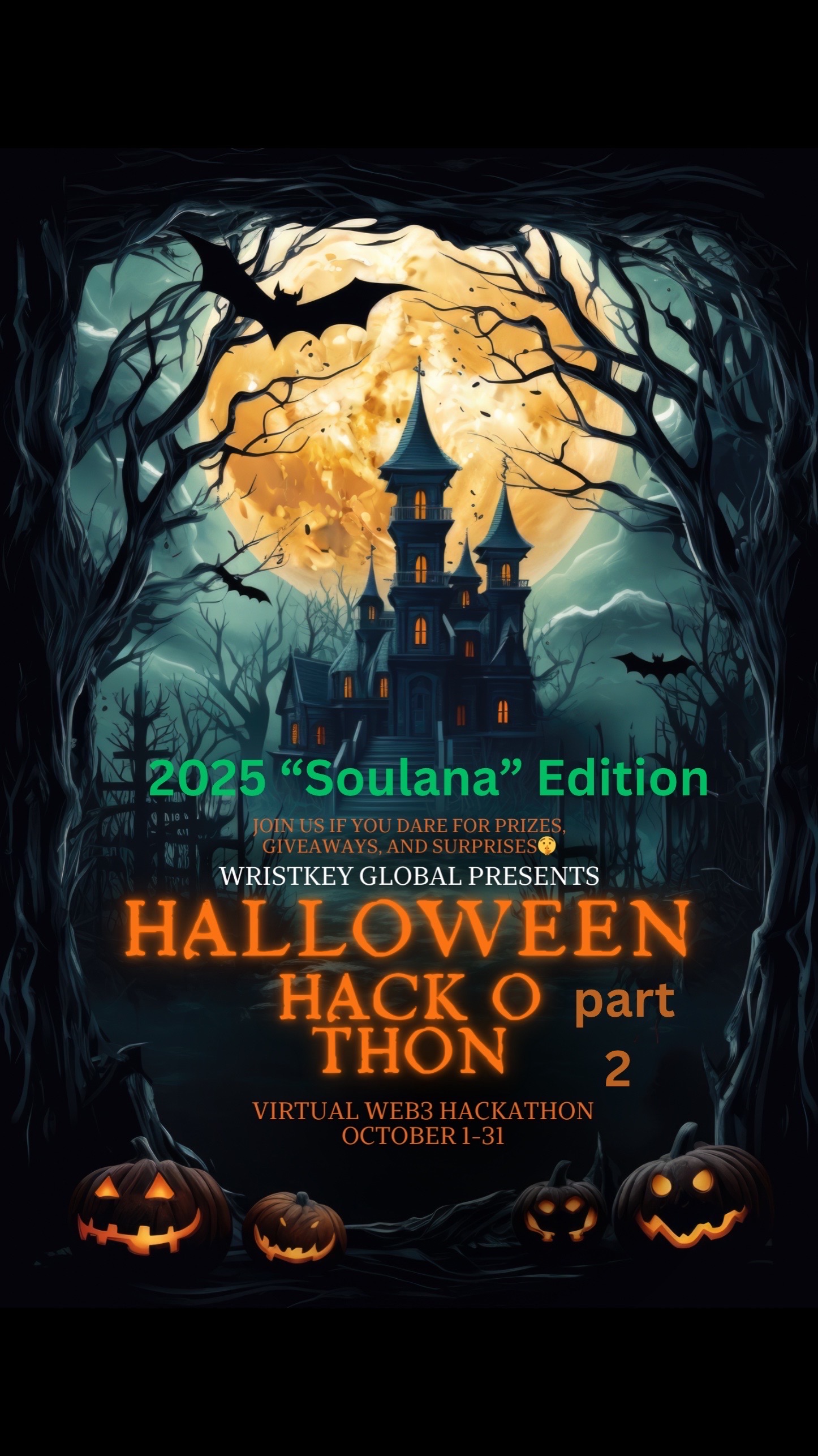 WristKey Global Halloween Hack-O-Thon part 2: Solana Alpha Wallet | Hackathon | DoraHacks