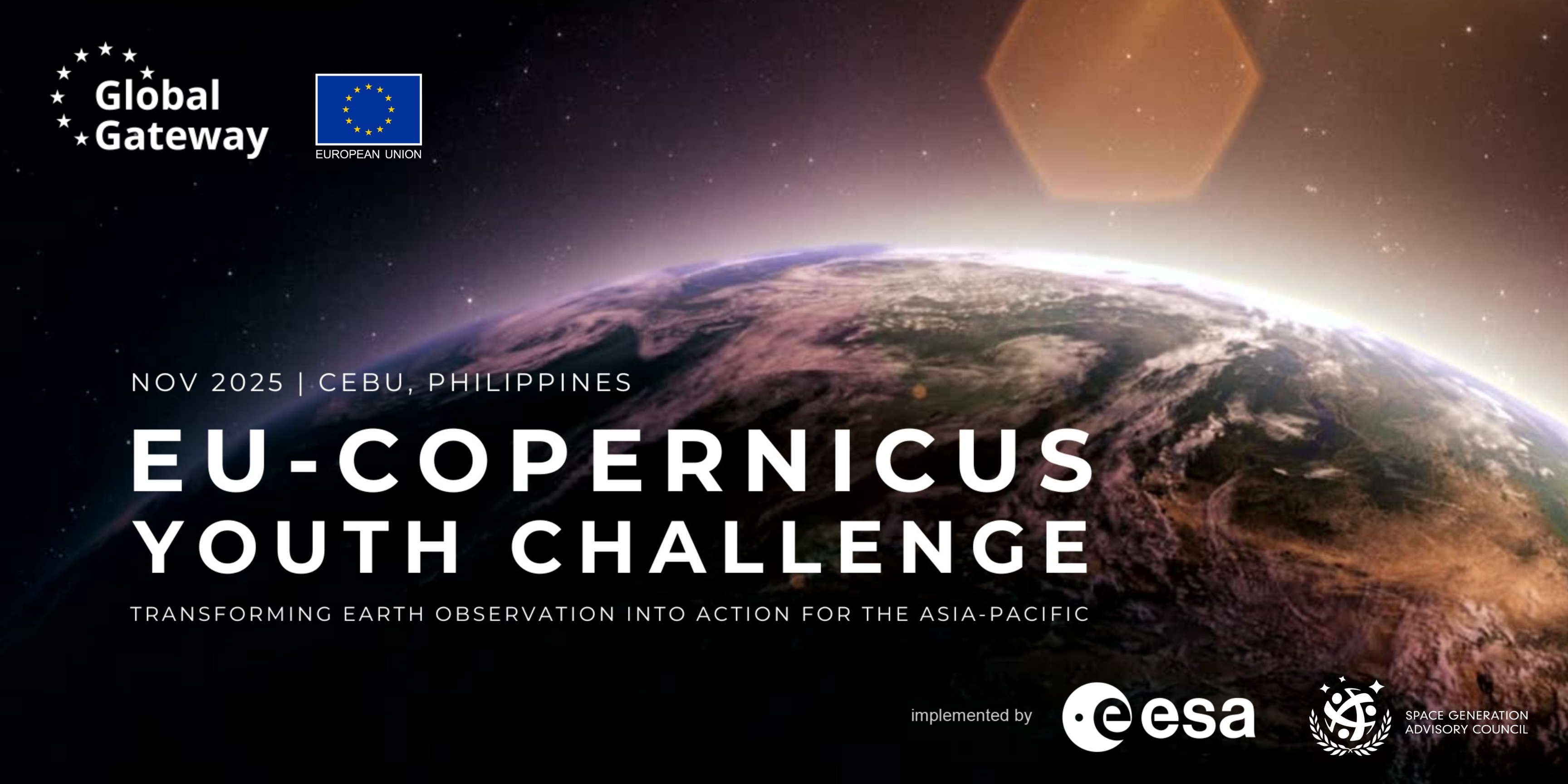 EU-Copernicus Youth Challenge: Transforming Earth Observation into Action for the Asia-Pacific ...