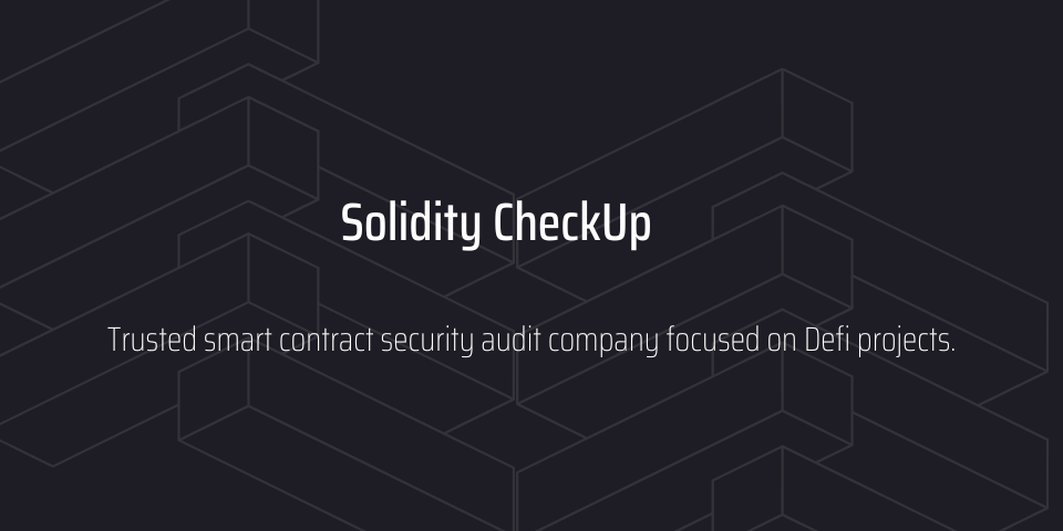 Solidity CheckUp (V2) | Buidls | DoraHacks